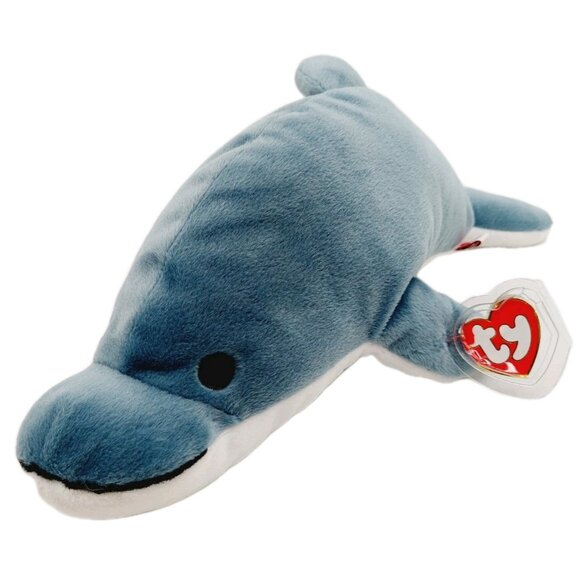 Ty | Toys | Ty Pillow Pals Glide Dolphin 4 Plush Vintage 1997 Beanie ...